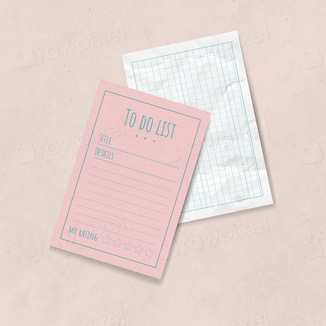Pink do list paper vector | Premium Vector - rawpixel