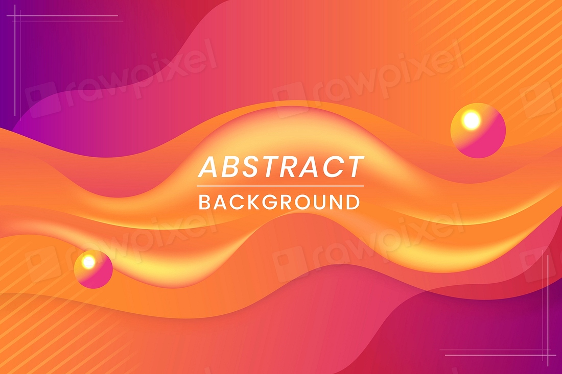 Orange abstract background design vector | Premium Vector - rawpixel
