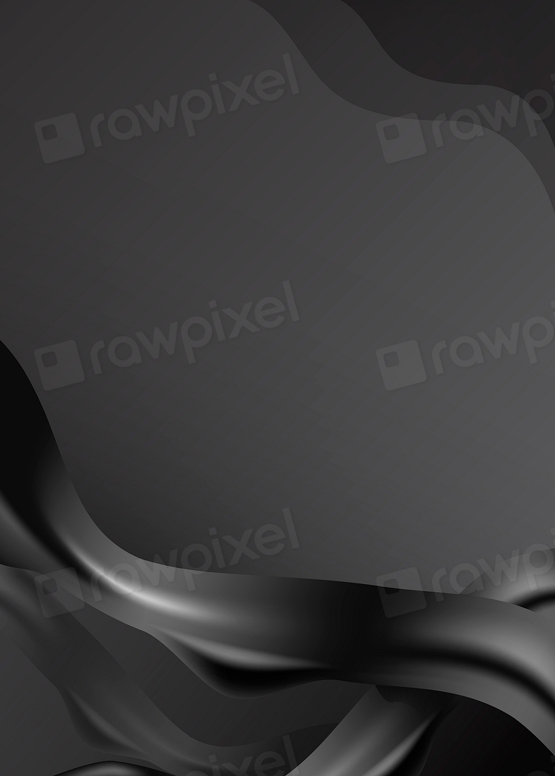 Black swirly abstract background design | Premium Vector - rawpixel