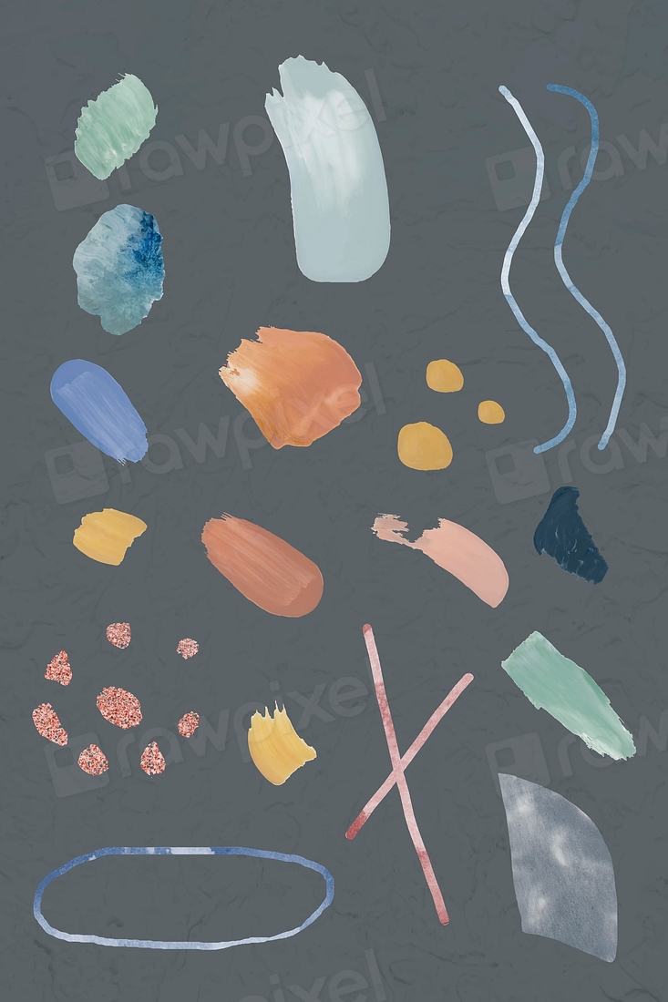 Colorful abstract design element vector | Premium Vector - rawpixel