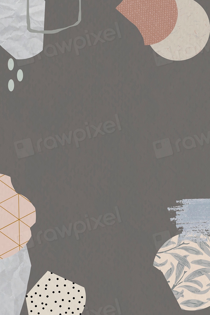 Terrazza pattern brown background vector | Premium Vector - rawpixel