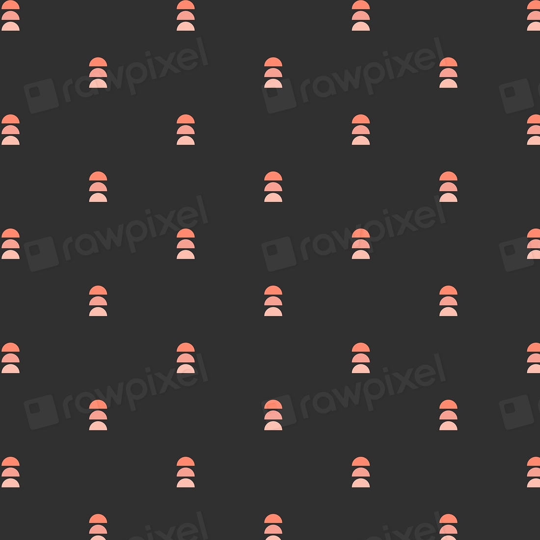 Black seamless geometric pattern vector | Premium Vector - rawpixel