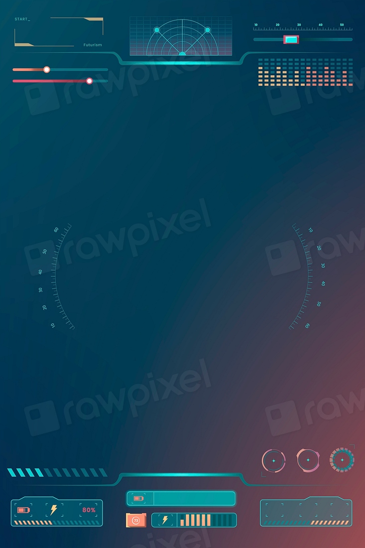 Technology interface template design elements | Premium Vector - rawpixel