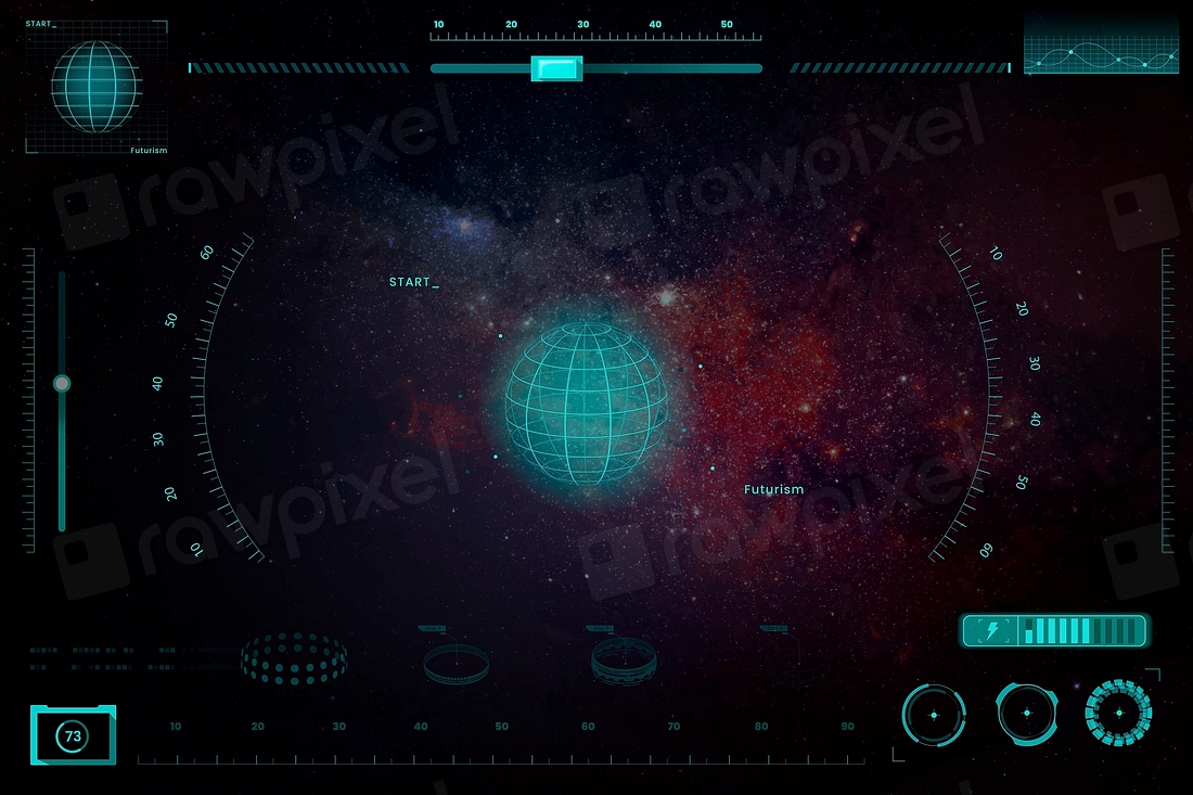 Technology interface template design elements | Premium Vector - rawpixel