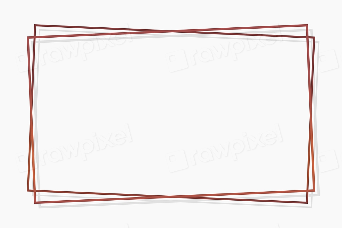 Rectangle bronze frame white background | Premium Vector - rawpixel