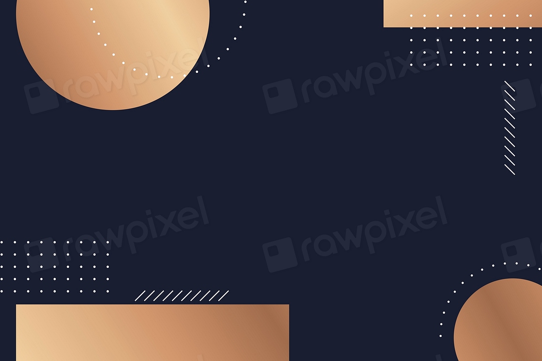 Modern copper geometric pattern blue | Premium Vector - rawpixel