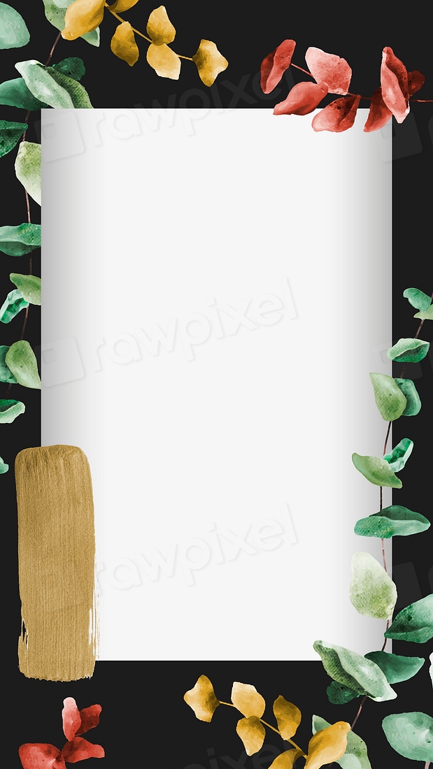 Eucalyptus leaf pattern background mobile | Premium Vector - rawpixel