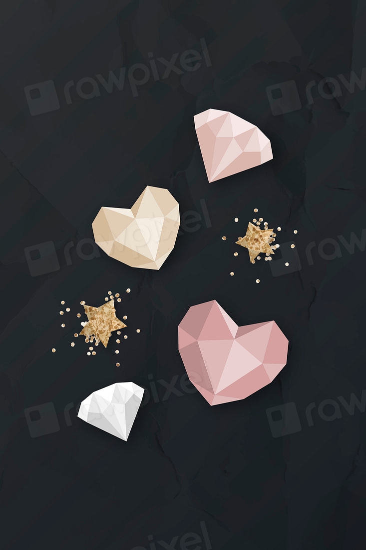 Shimmering crystal stone vector collection | Premium Vector - rawpixel