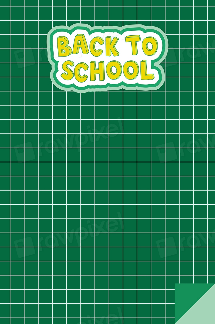 Green grid notepaper template vector | Premium Vector - rawpixel