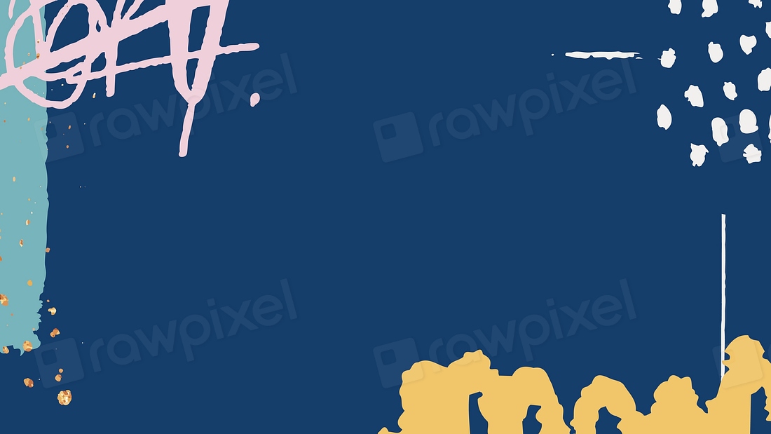 Blue scribble patterned background vector | Premium Vector - rawpixel