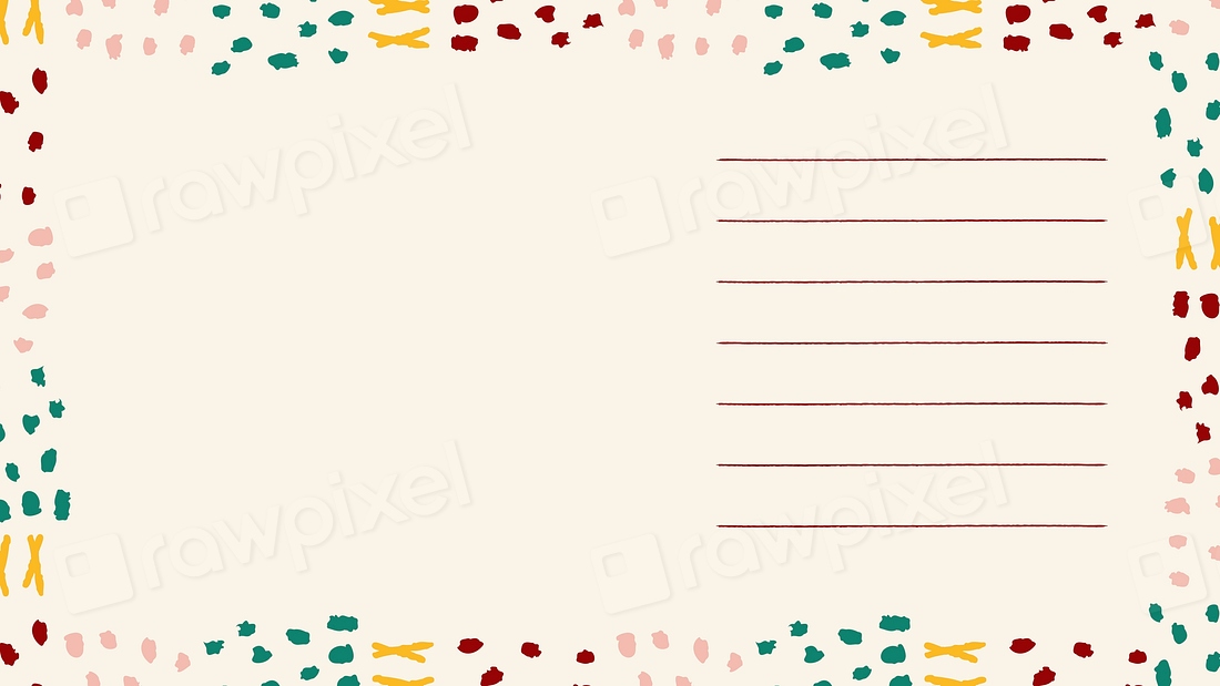 Christmas scribble pattern notepaper vector | Premium Vector - rawpixel