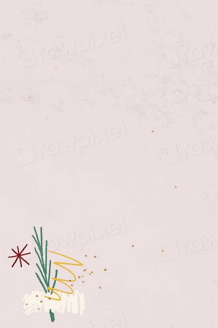 Christmas scribble pattern background vector | Premium Vector - rawpixel