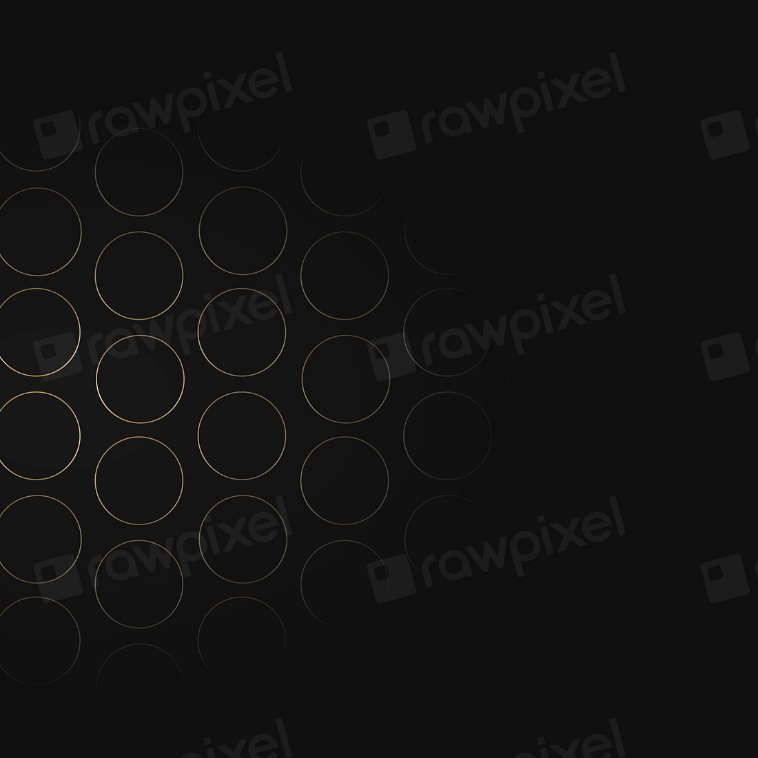 Seamless gold circle grid pattern | Premium Vector - rawpixel