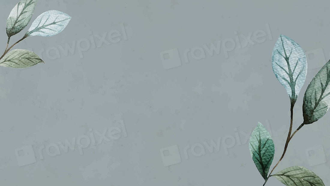 Blank leafy frame design background | Premium Vector - rawpixel