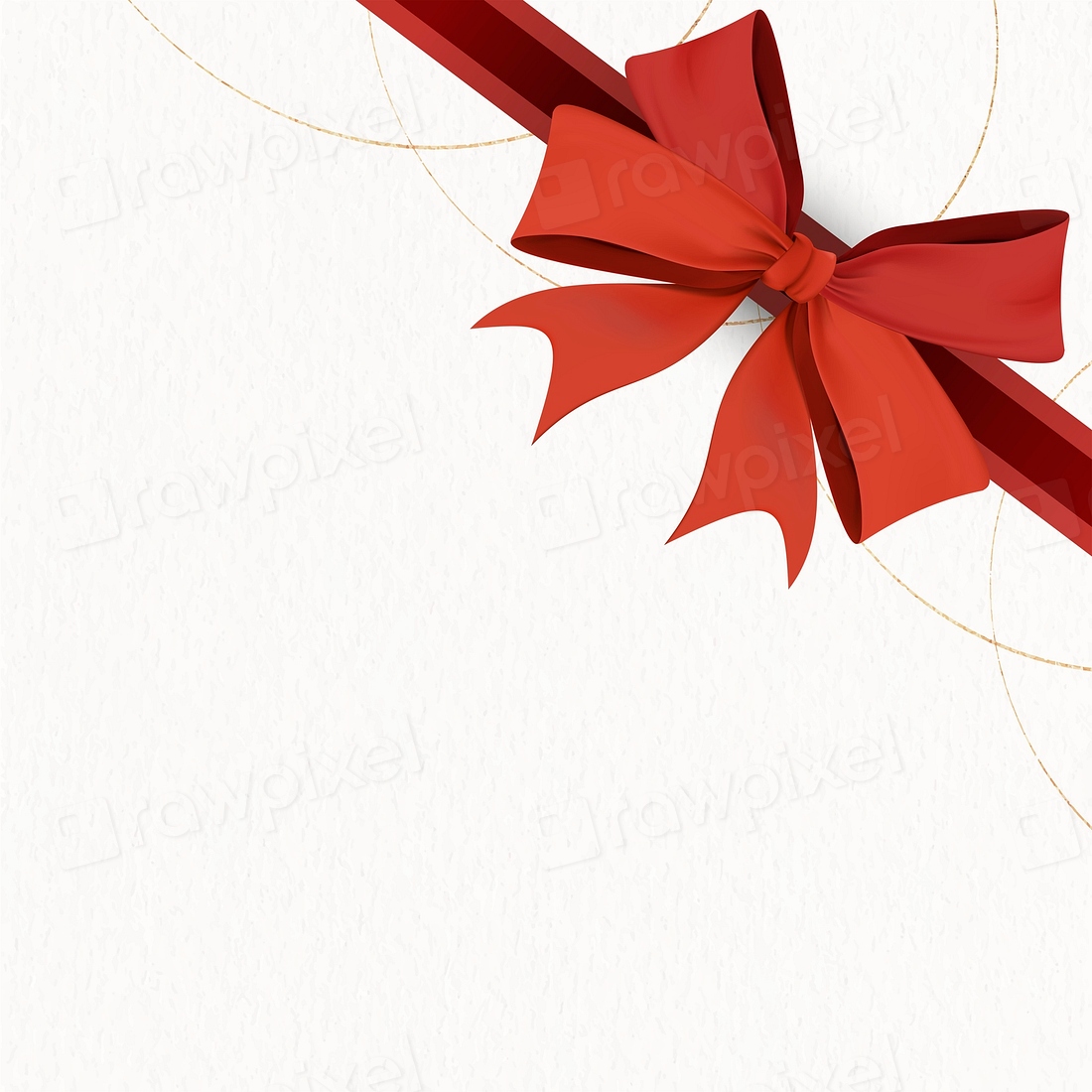 Red ribbon element illustration | Premium PSD - rawpixel