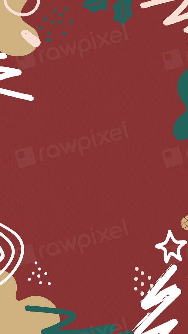 Christmas iPhone wallpaper, festive background | Premium Photo - rawpixel