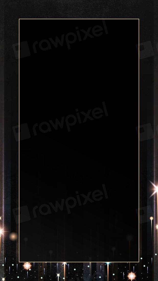 Rectangle gold frame sparkle patterned | Premium Vector - rawpixel