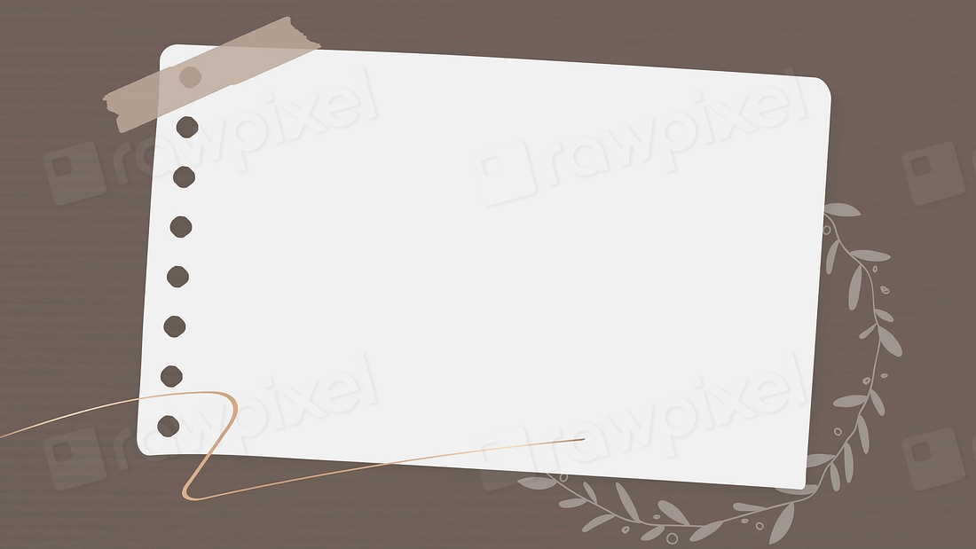 Floral note paper template vector | Premium Vector - rawpixel