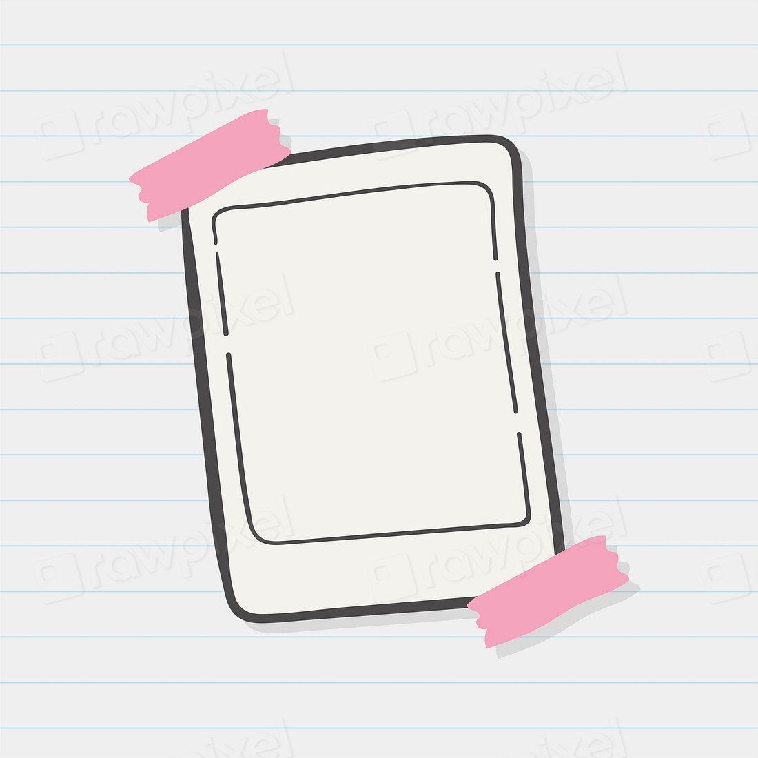 Blank white paper note illustration | Premium PSD - rawpixel