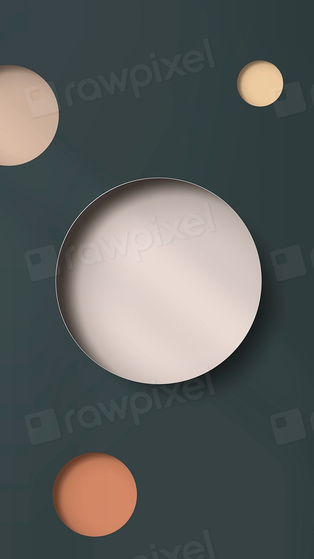 Colorful paper notched round drop | Premium Vector - rawpixel