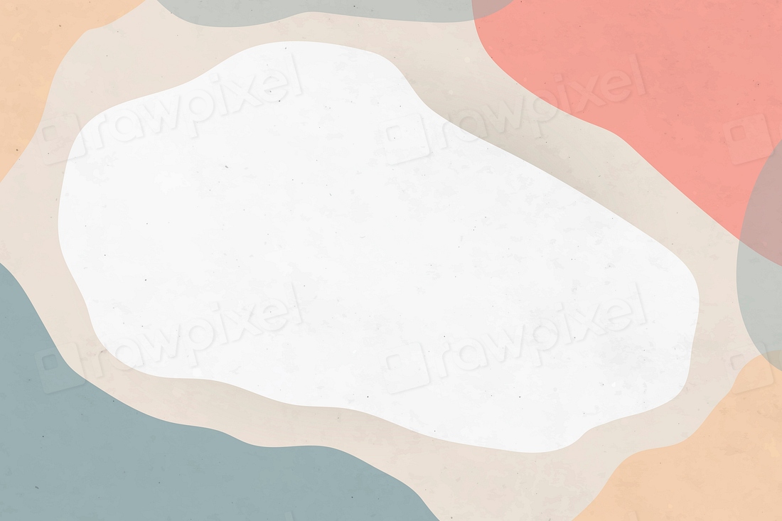 Colorful abstract oval frame template | Premium Vector - rawpixel