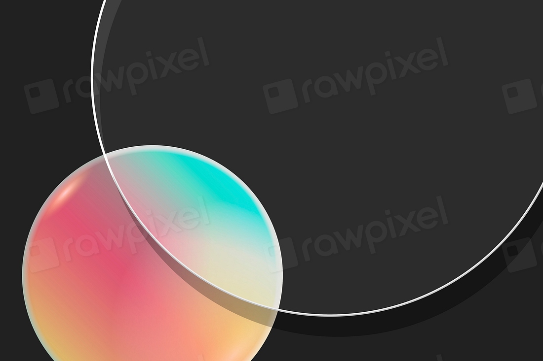 Colorful round geometric frame vector | Premium Vector - rawpixel