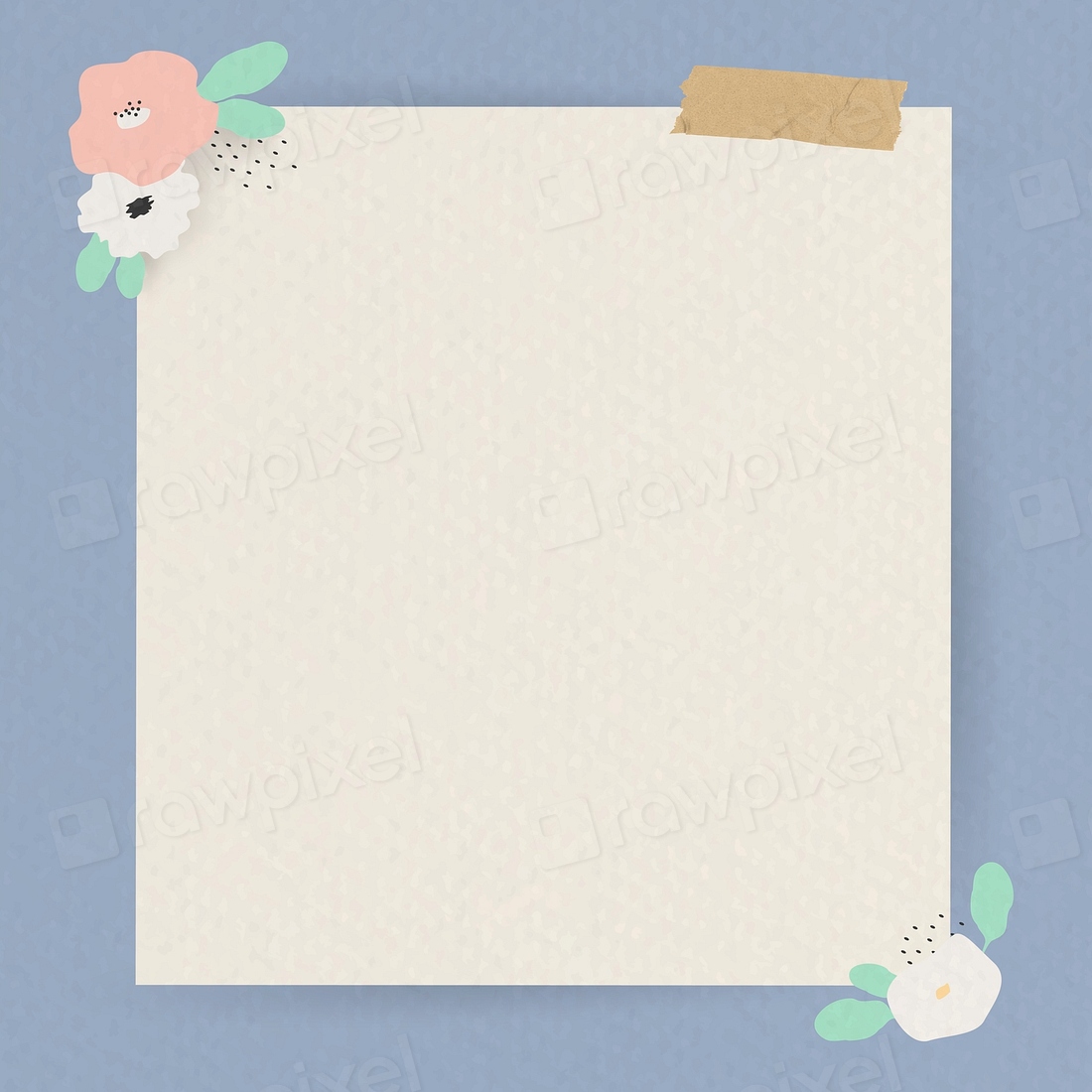 Botanical pattern beige background vector | Premium Vector - rawpixel