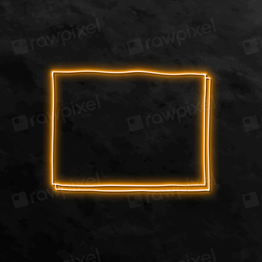Gold neon note paper template | Premium Vector - rawpixel