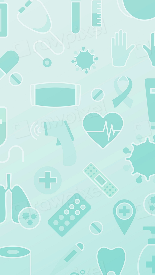 Clean medical patterned background vector | Free Vector - rawpixel