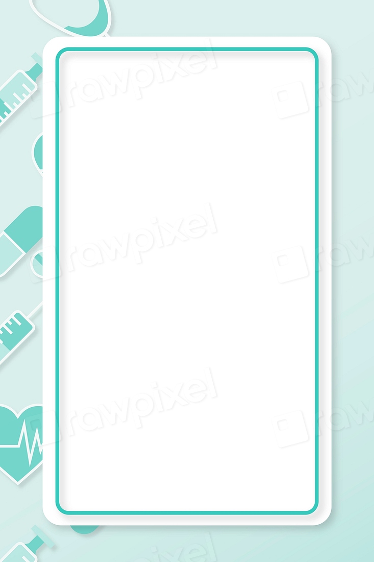 Clean medical background frame vector | Premium Vector - rawpixel