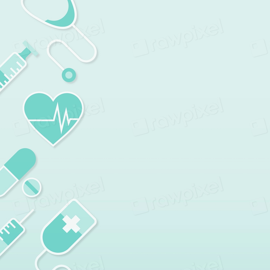 Clean medical background vector | Premium Vector - rawpixel