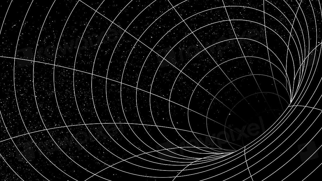 3D Grid wormhole illusion design | Premium Vector - rawpixel