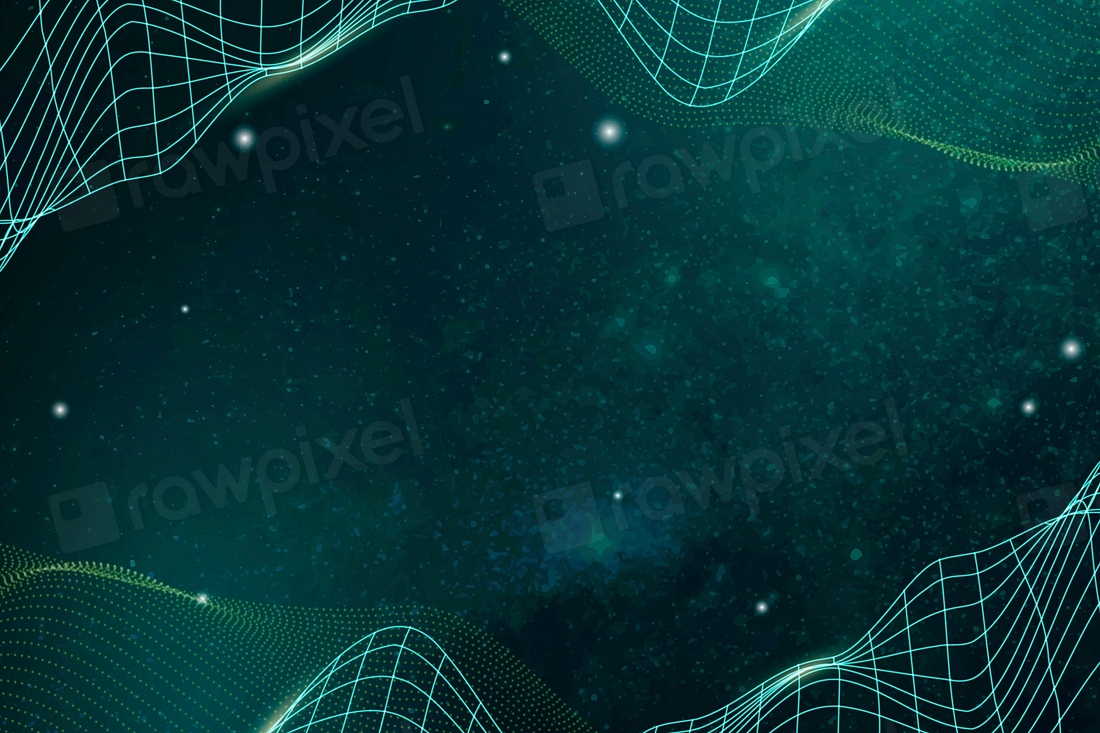 Green 3D abstract wave pattern | Premium Vector - rawpixel