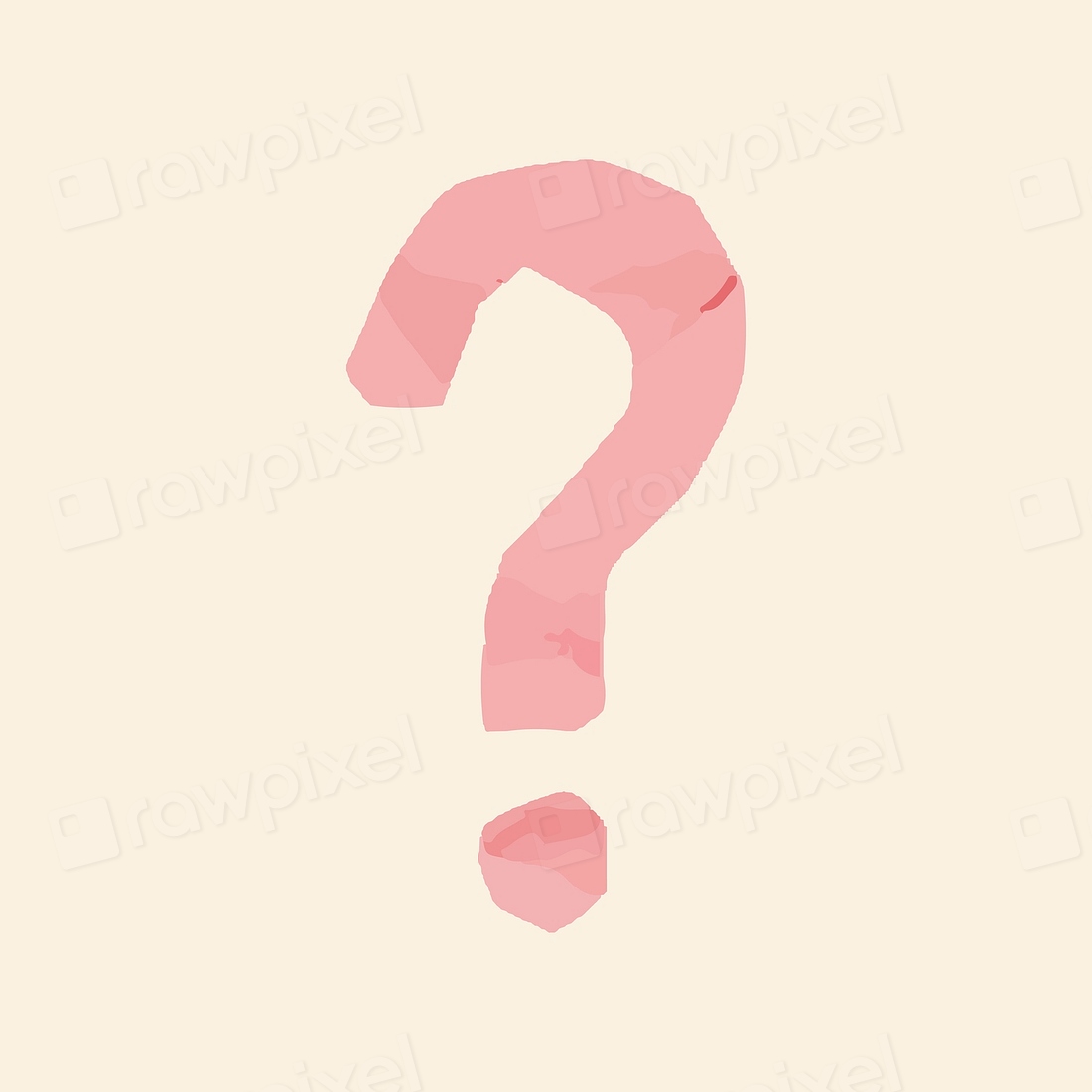 Question mark paper cut symbol | Premium Vector - rawpixel