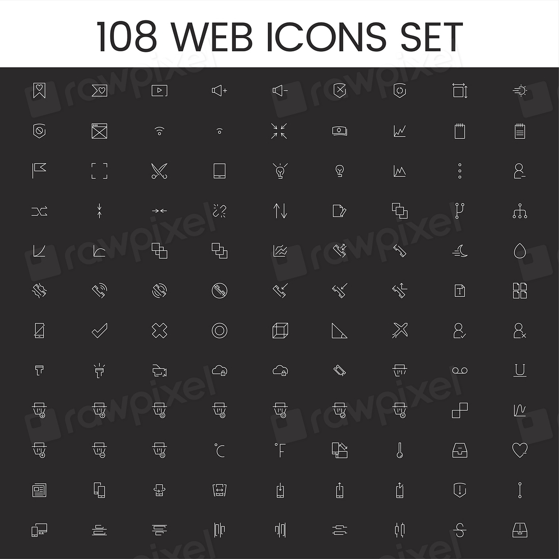 Set of computer icon vectors | Premium Vector - rawpixel