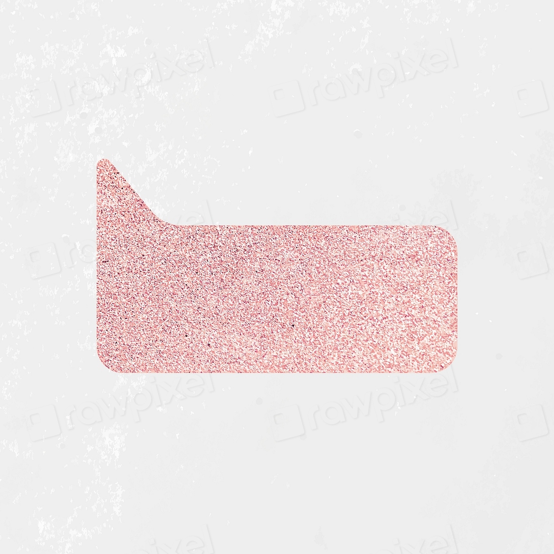 Glitter speech bubble illustration | Free Photo - rawpixel