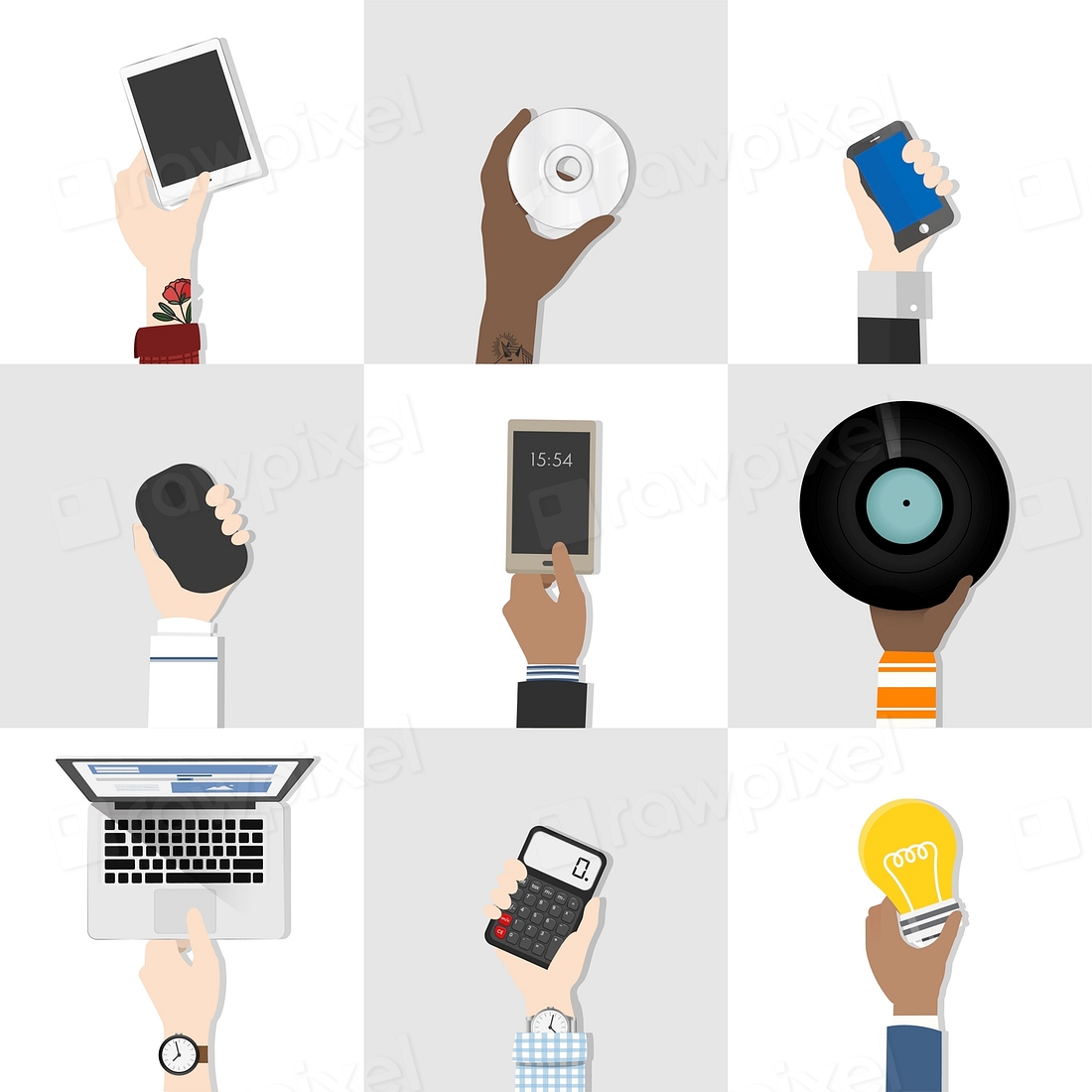 Collection of technology vectors | Premium Vector - rawpixel