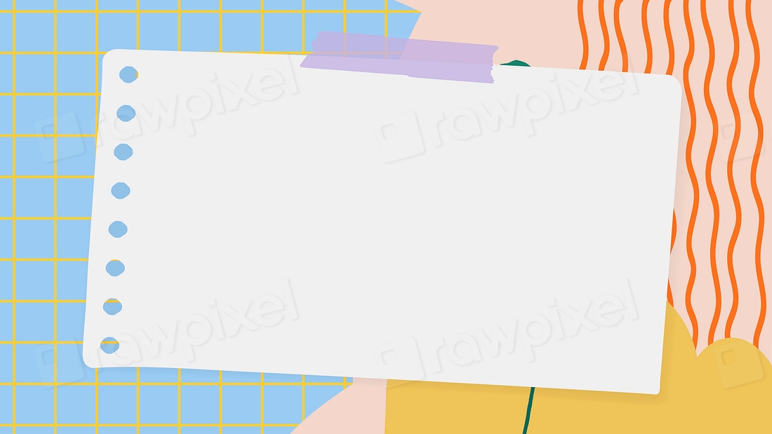 Notepaper pastel background vector | Premium Vector - rawpixel