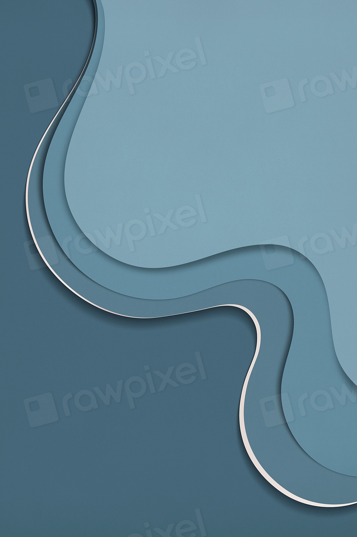 Abstract blue curve background vector | Premium Photo - rawpixel