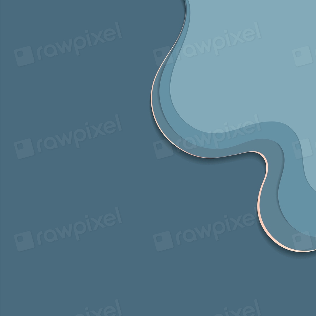 Abstract blue curve background vector | Premium Vector - rawpixel