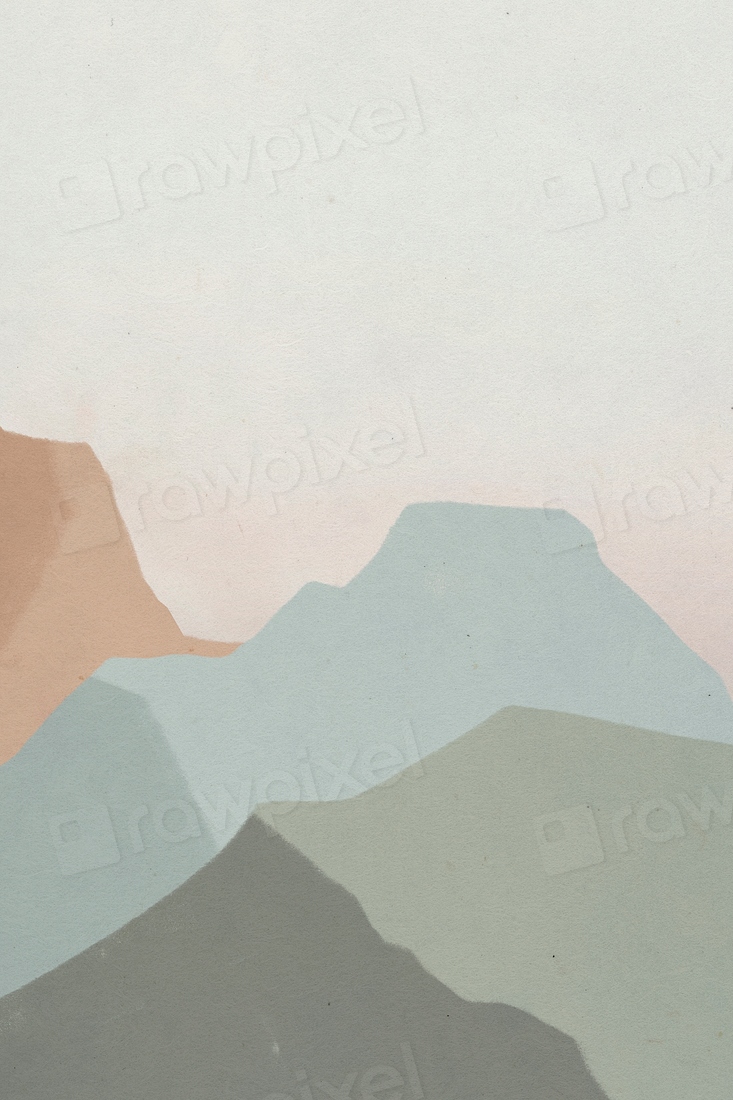 Background psd green mountains landscape | Premium PSD Illustration ...