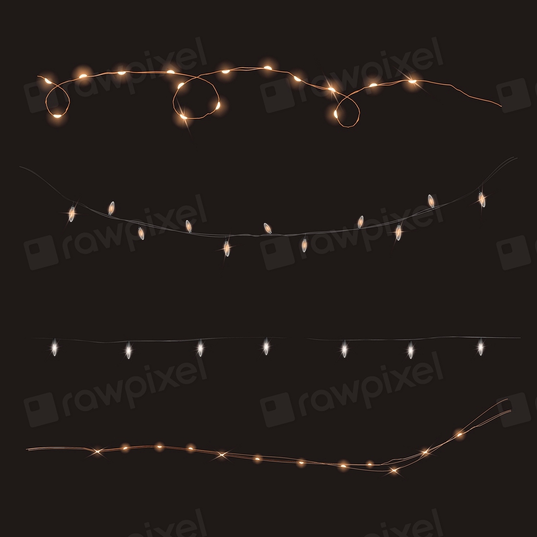 String light design elements vector | Premium Vector - rawpixel