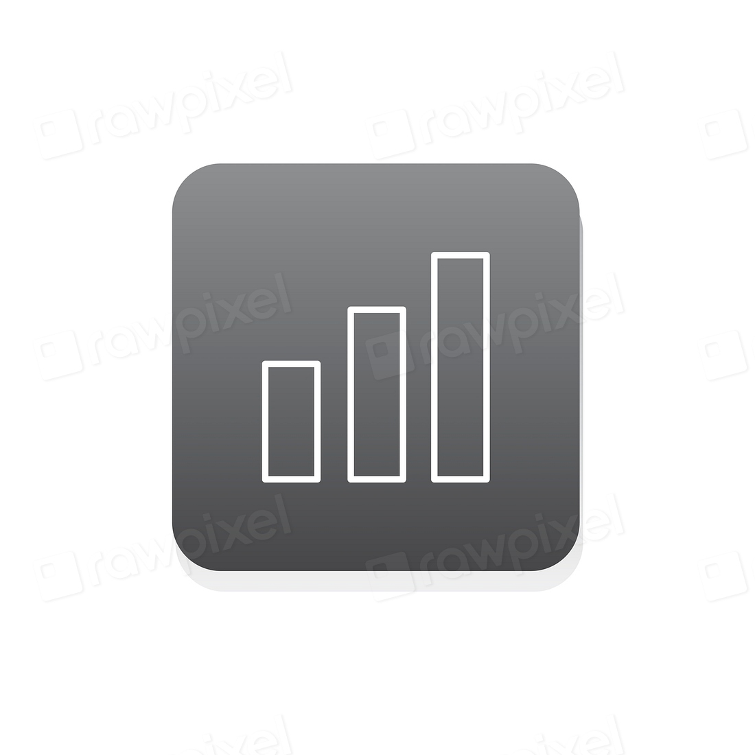Vector data analysis graph icon | Premium Vector - rawpixel