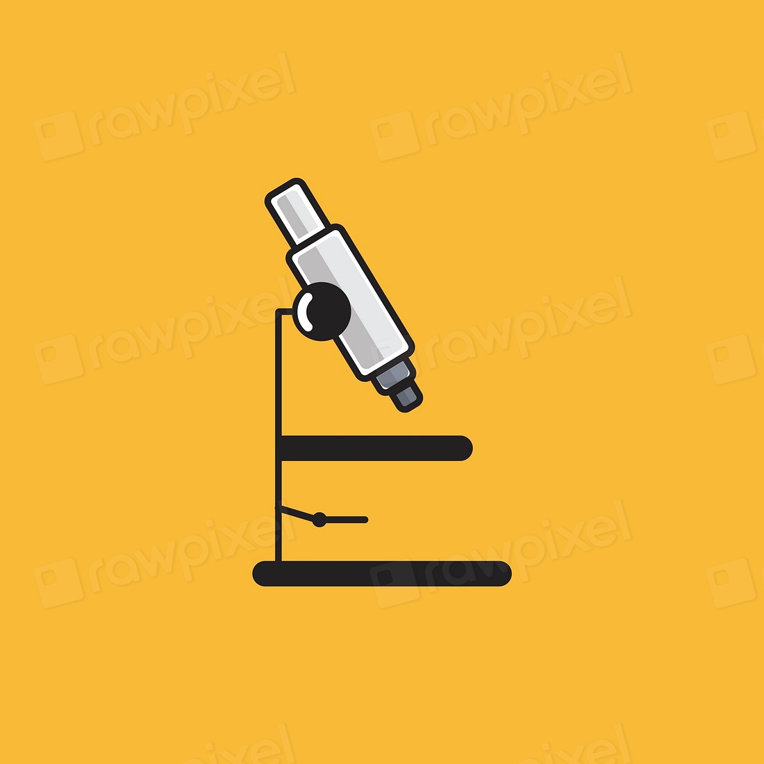 Microscope vector | Free Vector - rawpixel