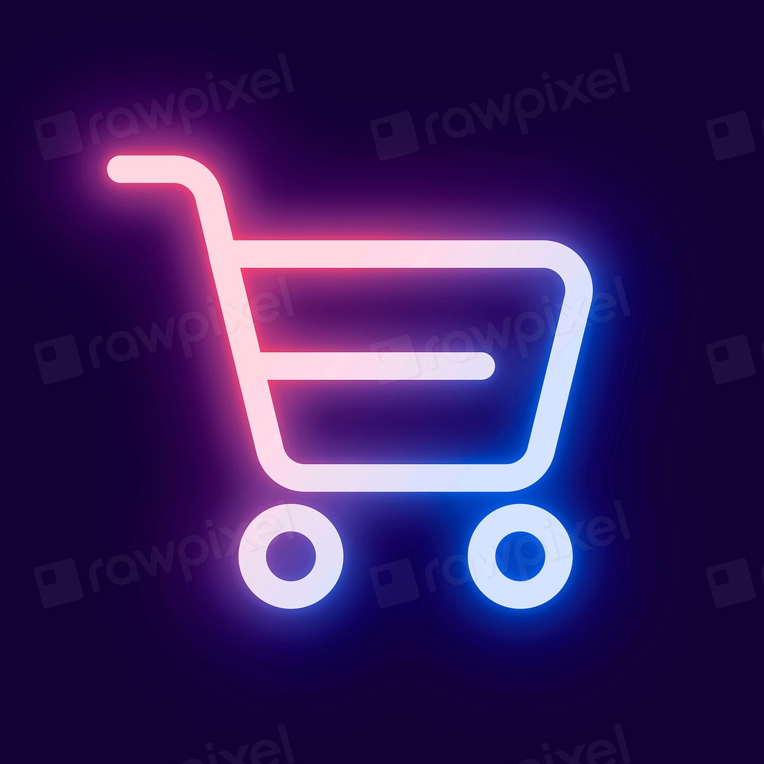 Shopping cart pink icon vector | Premium Vector - rawpixel
