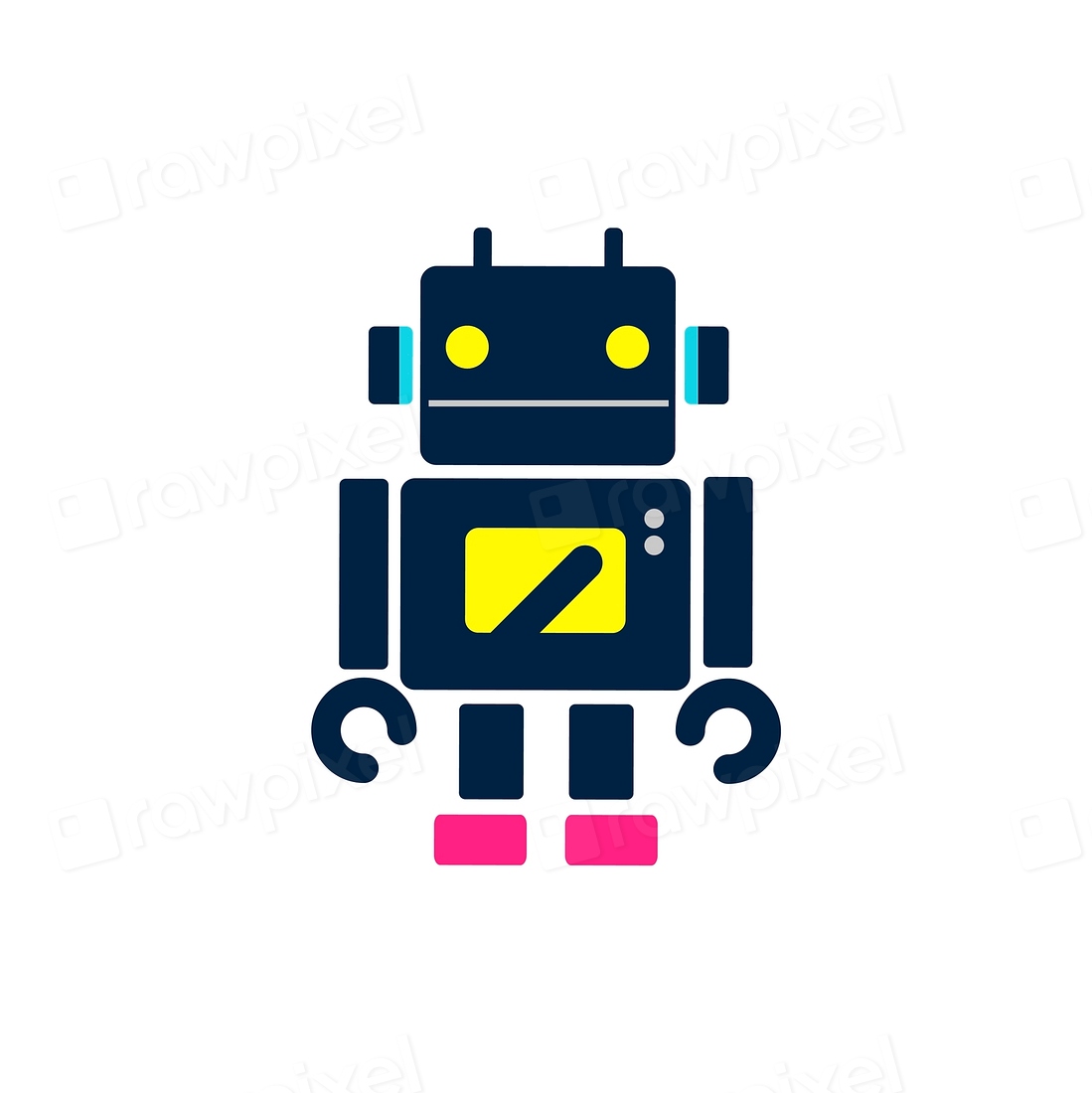 Illustration of robot vector | Premium Vector - rawpixel
