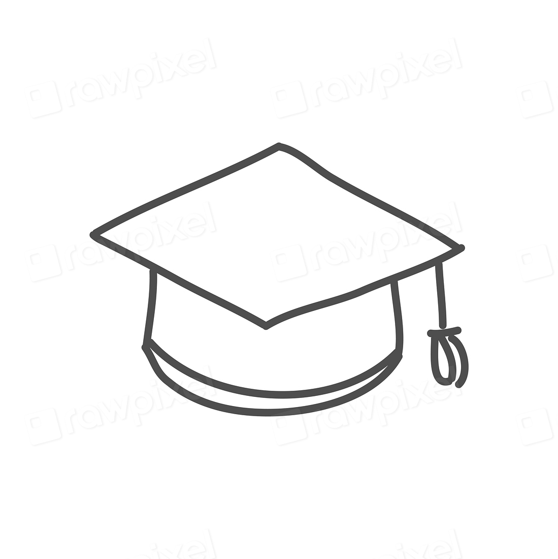 Illustration of graduation hat vector | Premium Vector - rawpixel