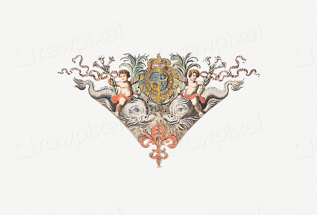 Code of arms illustration | Premium PSD - rawpixel