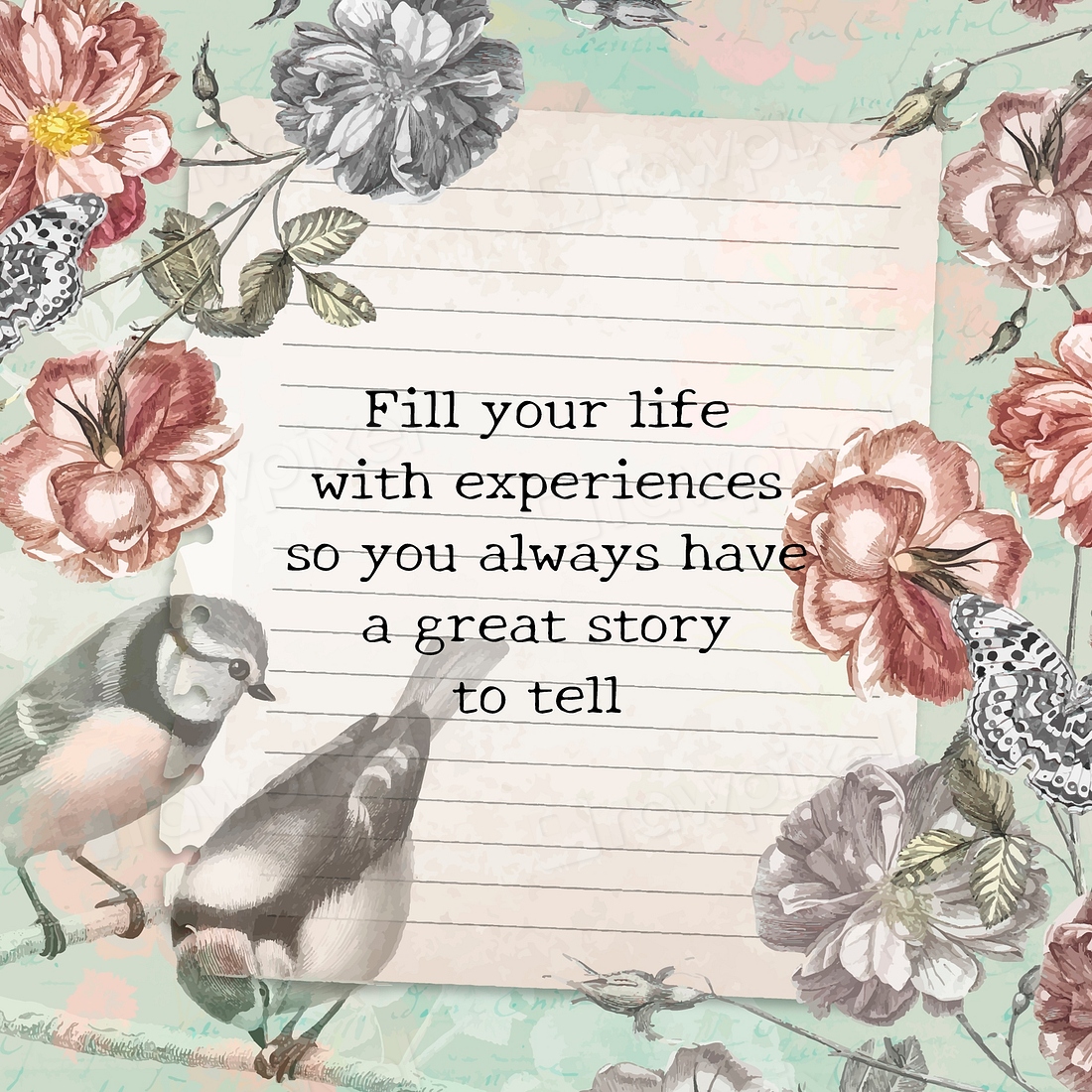 Vintage facebook post template, editable | Premium Vector Template ...