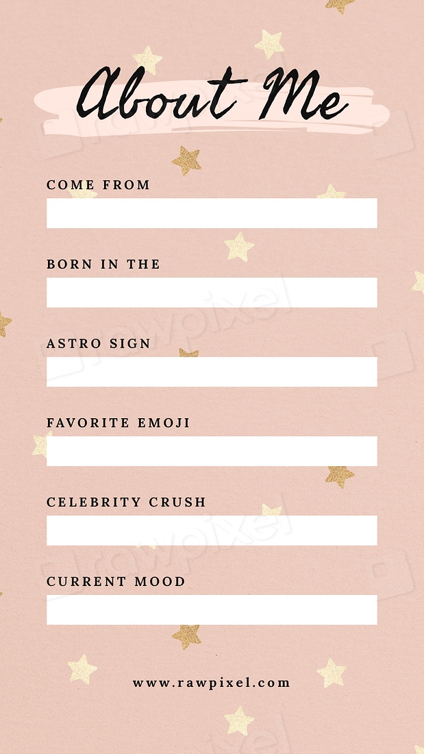 me social media story template | Premium PSD Template - rawpixel